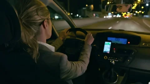 Thinking While Driving Stock Videos – Royalty-Free HD & 4K Videos