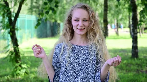 Blonde Hair Bush Stock Videos – Royalty-Free HD & 4K Videos