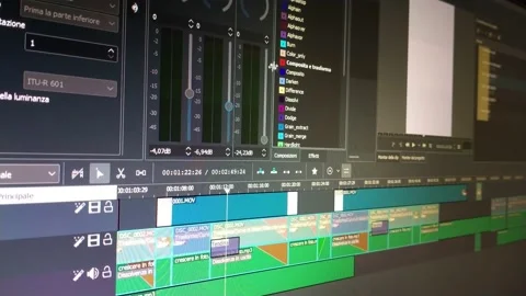 Video Edit Timeline Stock Footage ~ Royalty Free Stock Videos | Pond5
