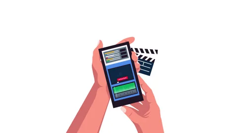 After Effects: Video Editing on smartphone animation with After Effects ...