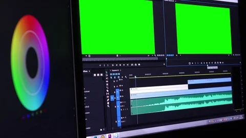 Video Editing Software Color Wheel and G... | Stock Video | Pond5