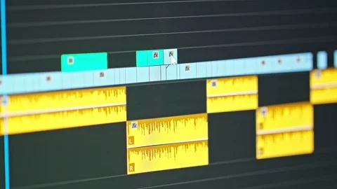 Video editing timeline - editor going th... | Stock Video | Pond5