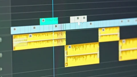 Video editing timeline - editor going th... | Stock Video | Pond5