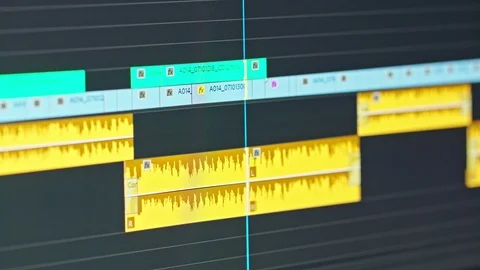 Video editing timeline - editor going th... | Stock Video | Pond5
