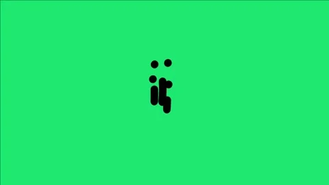Video effect animation cartoon green scr... | Stock Video | Pond5
