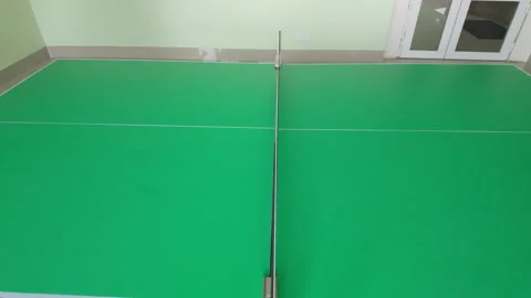 Video of empty ping pong table with oran... | Stock Video | Pond5