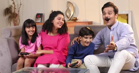 Family Home Video Games Stock Videos – Royalty-Free HD & 4K Videos | Pond5