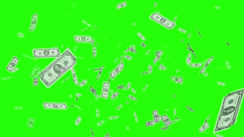 The Video Features Animated Money Bills ... | Stock Video | Pond5