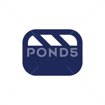 Video file black pixel perfect solid ui icon ~ Clip Art #231508855