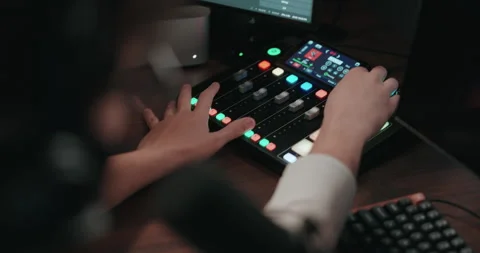 Live Stream Soundboard Stock Videos – Royalty-Free HD & 4K Videos