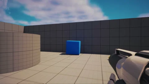 Video game prototype. Mock-up of the Fir... | Stock Video | Pond5