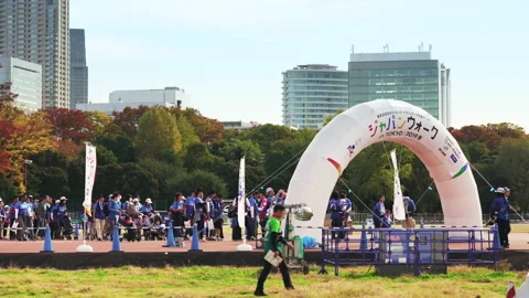 Video of Japan Walk for the 2020 Tokyo ... | Stock Video | Pond5