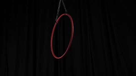 Aerial Gymnastics Ring Stock Video Footage | Royalty Free Aerial ...
