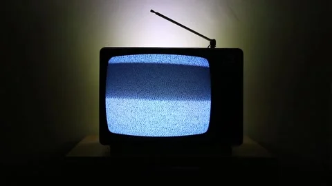 Old Television Isolated Stock Video Footage | Royalty Free Old ...