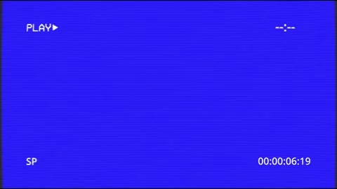 Video player showing blue screen of VHS ... | Stock Video | Pond5