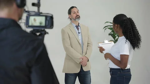 Behind The Scenes Interview Stock Videos – Royalty-Free HD & 4K Videos