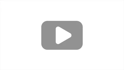 Video sign for media player. Animated ic... | Stock Video | Pond5