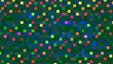 Video signal interference with digital n... | Stock Video | Pond5