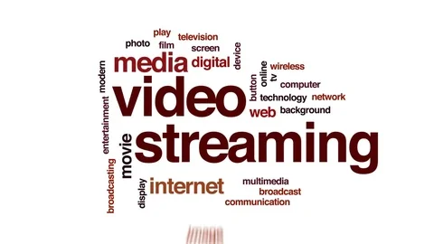 Video streaming animated word cloud, tex... | Stock Video | Pond5