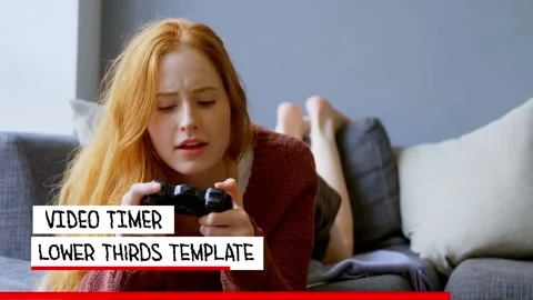 Video Timer Lower Thirds ~ After Effects Template #146833908