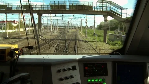 Train Cab Stock Video Footage | Royalty Free Train Cab Videos | Pond5