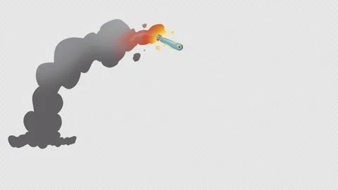 Video transition with an exploding rocke... | Stock Video | Pond5