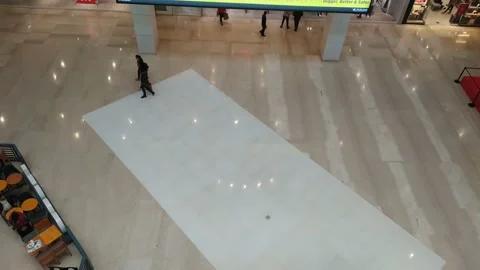 A video with very less people in a shopp... | Stock Video | Pond5