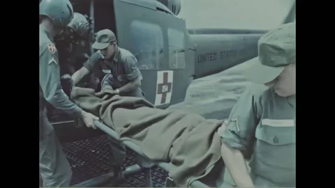 Vietnam War - 3rd Field hospital | Stock Video | Pond5