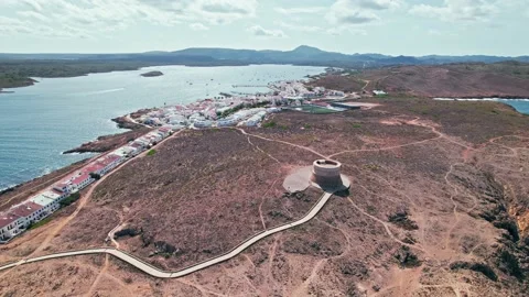 View from above of a large circular watc... | Stock Video | Pond5