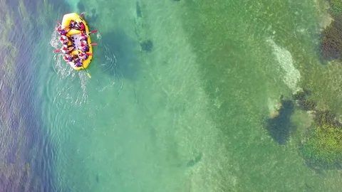 View from above of rafters with full gea... | Stock Video | Pond5