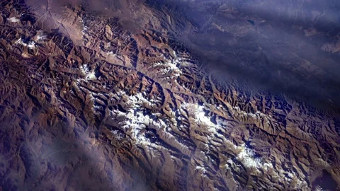 View of the Andes Mountains in South Ame... | Stock Video | Pond5