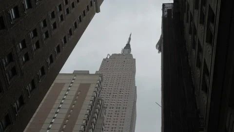 View From Below of the Empire State Buil... | Stock Video | Pond5