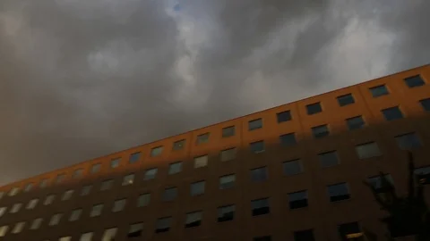 View of building in Washington DC pan to... | Stock Video | Pond5