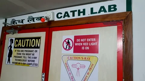 View of Cardiac ICU showing closed door ... | Stock Video | Pond5