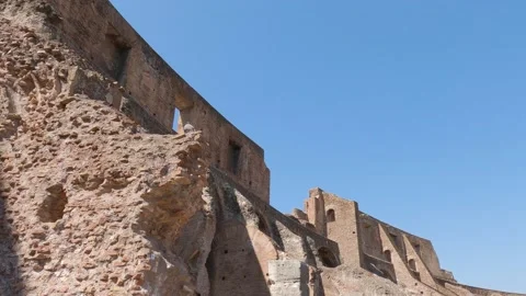View of the Colosseum in Rome, Italy. Em... | Stock Video | Pond5