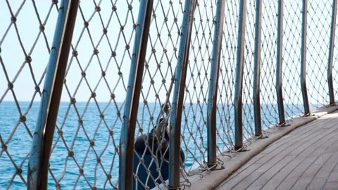 View from Cruising Boat from Front Side ... | Stock Video | Pond5