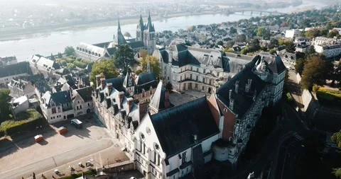 View from drone of impressive Royal Chat... | Stock Video | Pond5