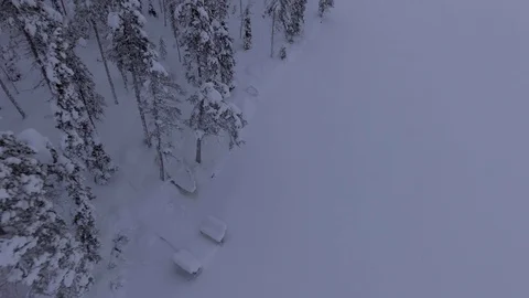 View by drone of Torassieppi Lake (Toras... | Stock Video | Pond5