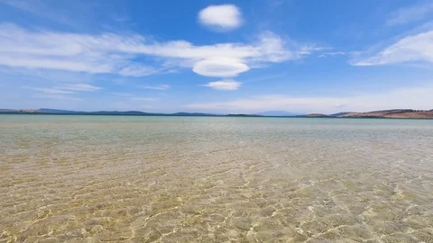 view of Dunalley Beach in Tasmania, Aust... | Stock Video | Pond5