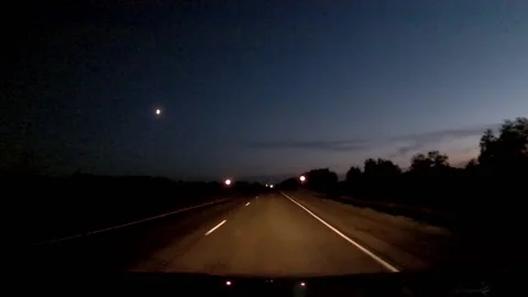 Car Window Night Stock Video Footage | Royalty Free Car Window Night ...