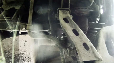 View from ground under Humvee while Blac... | Stock Video | Pond5