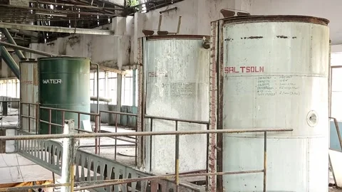 Chemical Storage Tanks Stock Footage ~ Royalty Free Stock Videos | Pond5