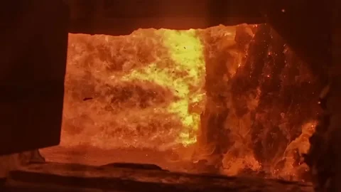 View inside an Biomass Power Plant Waste... | Stock Video | Pond5