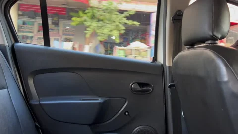 View from the inside of a moving car ove... | Stock Video | Pond5