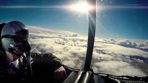 Fighter Pilot Cockpit View Stock Videos – Royalty-Free HD & 4K Videos ...