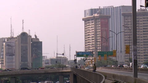 Lagos Nigeria Skyline Stock Video Footage | Royalty Free Lagos Nigeria ...