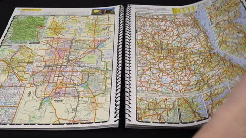 Us Highway Map Stock Video Footage | Royalty Free Us Highway Map Videos ...