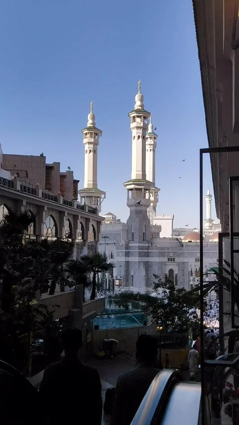 View of the Masjid Al Haram (Al-Haram Mo... | Stock Video | Pond5