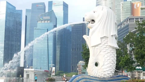 Merlion Square Stock Footage ~ Royalty Free Stock Videos | Pond5