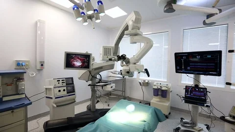 View of Modern Surgery With Video Broadc... | Stock Video | Pond5